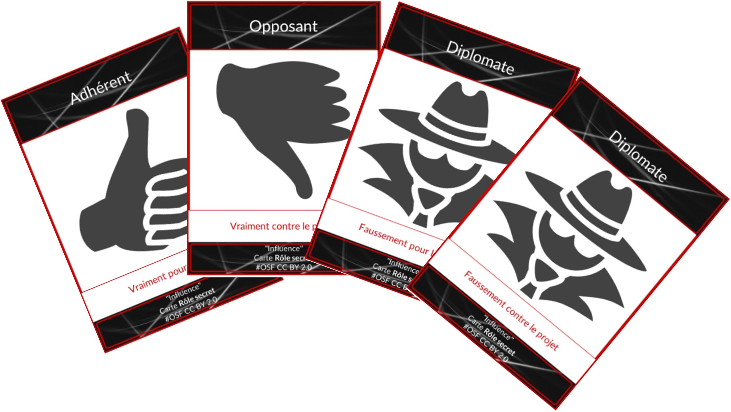 Influence Party Cards – OpenSeriousGame