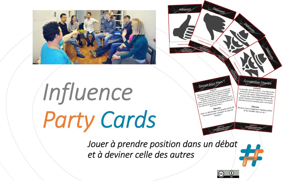 Influence Party Cards – OpenSeriousGame